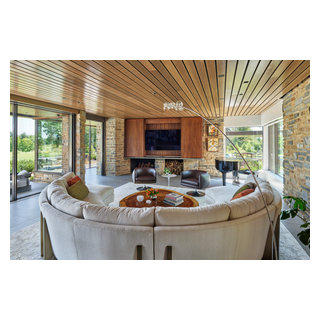 Whole Home - Savant Transformation - Modern - Living Room ...