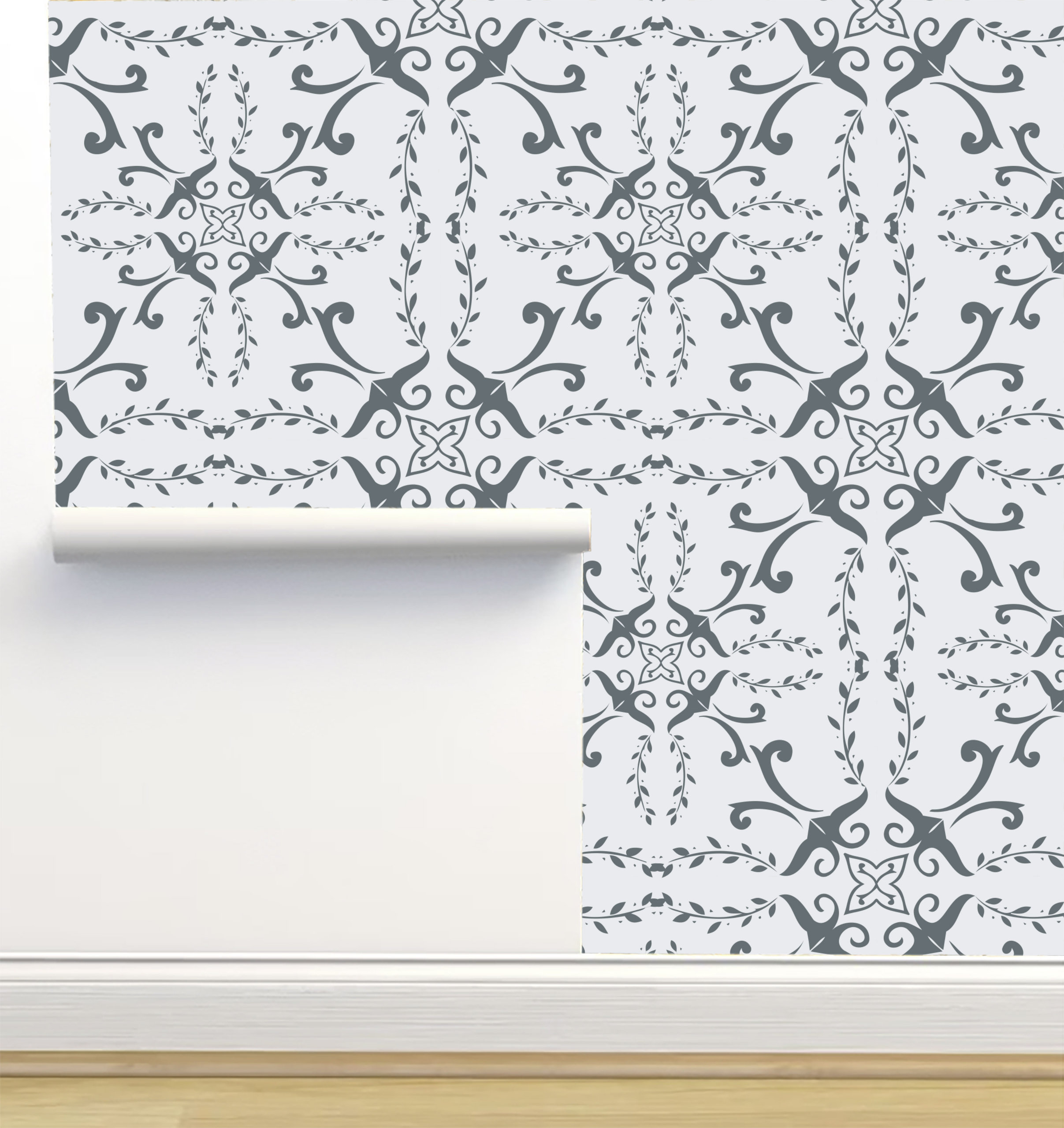 Geometric Motifs 7 Wallpaper by Monor Designs, Sample 12"x8 ...