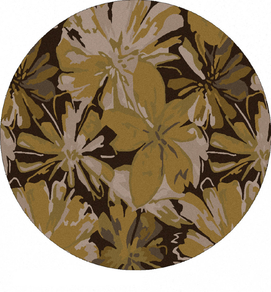 Athena Area Rug, 4' Round - Contemporary - Area Rugs - by FlairD | Houzz