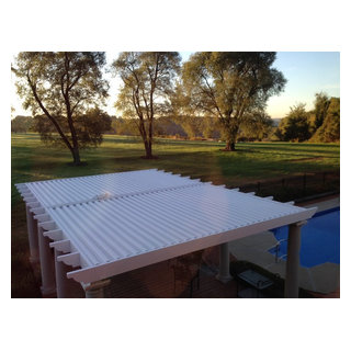 Arcadia Louvered Roof: variety of installation types - Contemporary ...