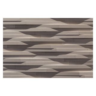 Living Room Fireplace Tile - Modern - Living Room - Portland - by ...