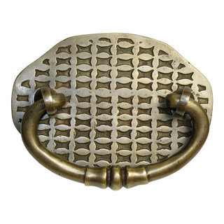 Bail With Basket Weave Design - Traditional - Cabinet And Drawer Handle ...