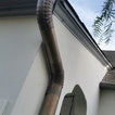 Bonderized Steel, 5 inch Half Round Seamless Gutters with Round ...