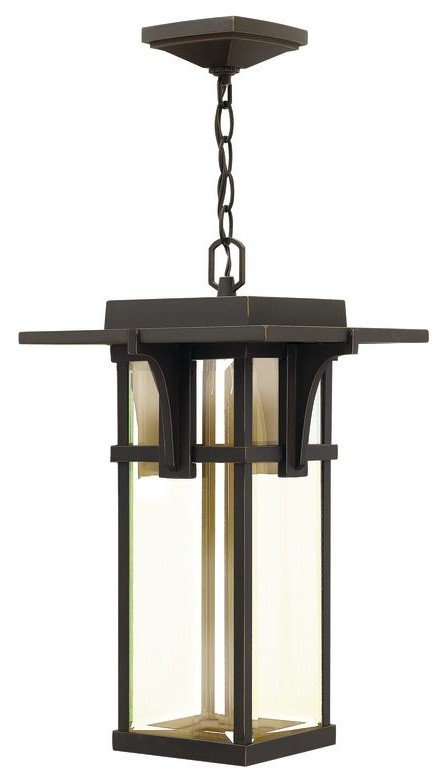 Hinkley Manhattan 1 Light LED Outdoor Hanging Light, OR Bronze ...