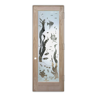 Interior Prehung Door or Interior Slab Door - Aquarium Fish - Primed ...