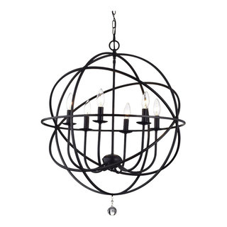 Agon 6-Light Globe Pendant - Contemporary - Pendant Lighting - by ...