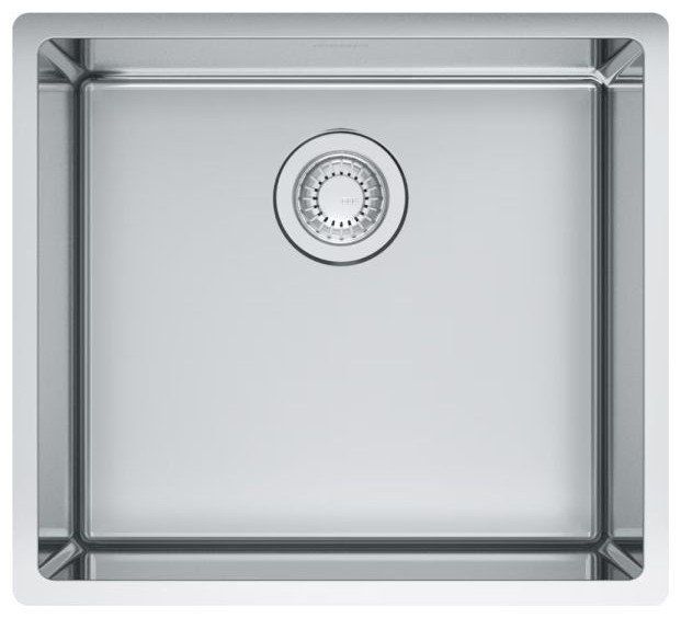 Franke Cube Center 19-1/2" x 17-3/4" Undermount Single-Bowl Kitchen ...