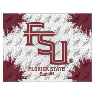 Florida State (Script) Logo Canvas, 32"x24" - Contemporary - Prints And ...