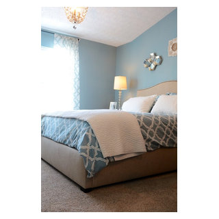 Ann Bell Master Bedroom - Traditional - Columbus - by Prestel Interiors ...