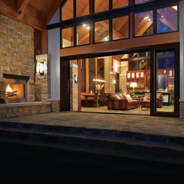 Multi Panel Sliding Door - Photos & Ideas | Houzz