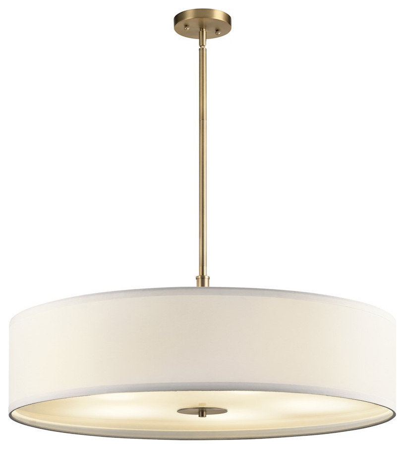 Kichler Transitional 30" 5 Light Pendant, Classic Bronze - Transitional ...