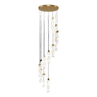 Luxury Modern Chandelier in Curled Shapes, 12 Heads - Contemporary ...