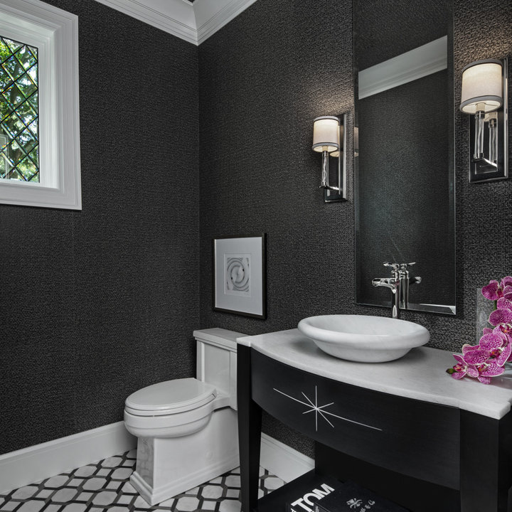 75 Beautiful Traditional Powder Room Ideas & Designs - June 2024 | Houzz AU
