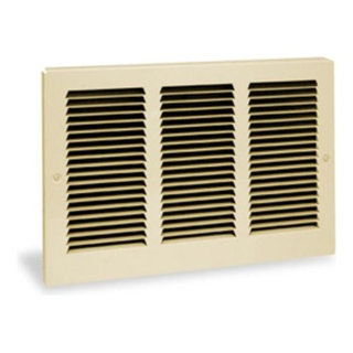 Cadet Register Style Horizontal Grill With Parts, Almond - Registers ...