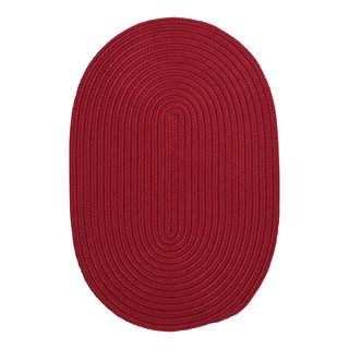 Colonial Mills Rug Tortuga Red Oval, 9X12 - Contemporary - Outdoor Rugs ...