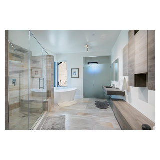 Modern Home I Biltmore Drive - Contemporary - Bathroom - San Francisco ...