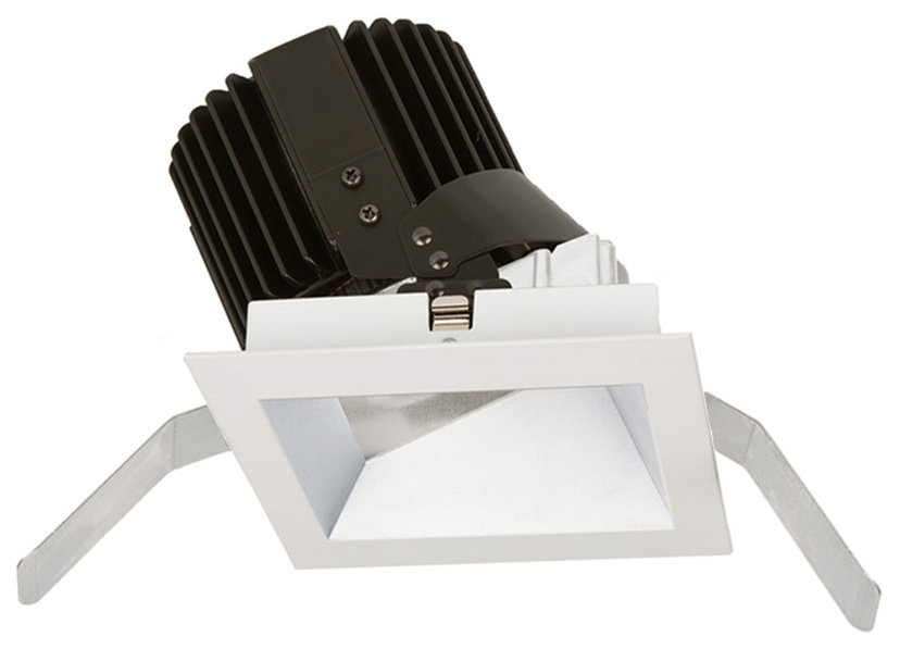 Volta 4.5" LED Square Wall Wash, Asymmetrical 2700K Warm White 90CRI ...