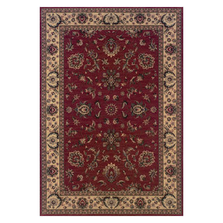 Oriental Weavers Sphinx Ariana Traditional Red Rug, 6' Round ...