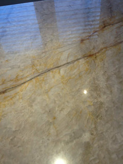 Will Super White quartzite stain?