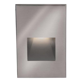 WAC Lighting 1-Light LED 12V LEDme Vertical Step and Wall Light in ...