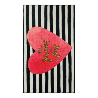 Mohawk Home All You Need Area Rug, Black, 2'x3' 4", 2' 6" x 4' 2 ...