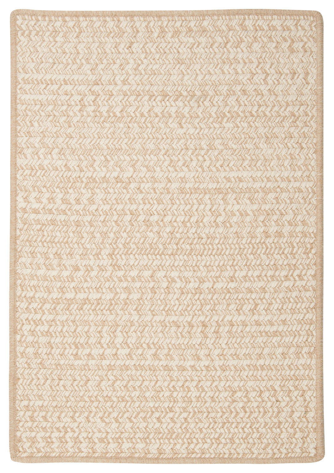 Colonial Mills Hayley Tweed Braided Rug, 7X9 - Beach Style - Area Rugs ...