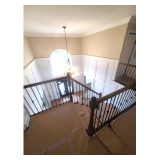 Baluster Upgrade Metal Knuckle Bars - Mediterranean - Staircase - New ...