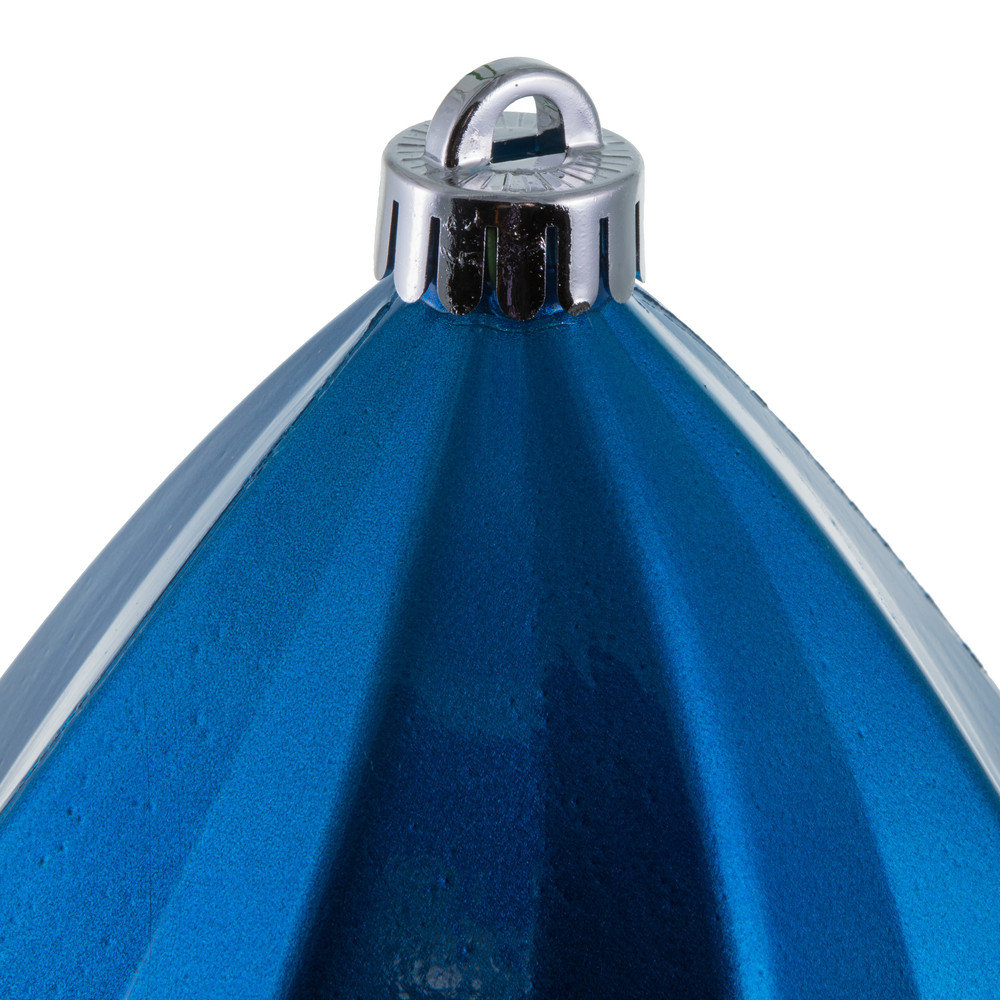 Vickerman N189602Dcv 12" Blue Uv Candy Swirl Drop Christmas Ornament ...
