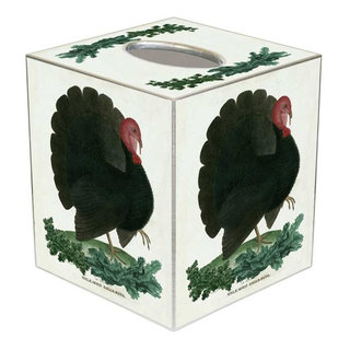 TB2437 - Thanksgiving Turkey Tissue Box Cover - Traditional - Tissue ...