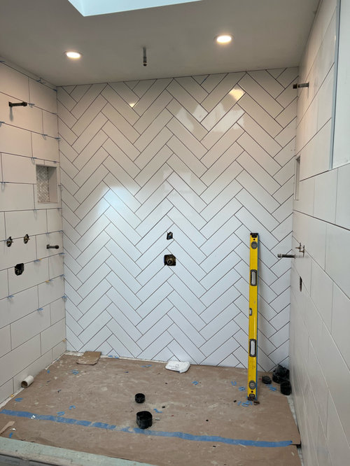 dye lot/tile variation issue. how bad does it look?