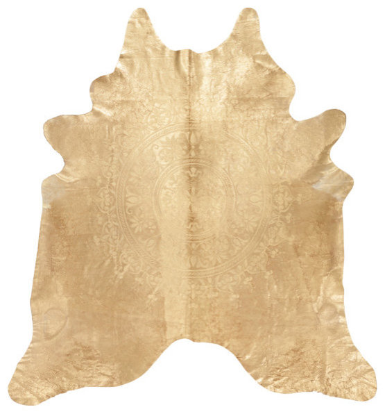 Nourison Mina Victory Laser Cut Medallion Beige/Gold Couture Rug ...