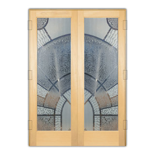 Interior Prehung Door or Interior Slab Door - Matrix Arcs - Primed - 28 ...