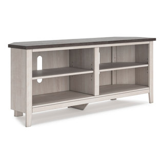 Dorrinson Corner TV Stand - Transitional - Entertainment Centers And Tv ...