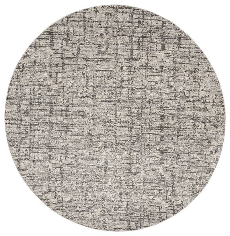 Nourison Ck950 Rush Round Area Rug, 4'xround - Contemporary - Area Rugs ...