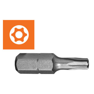 S2 Steel Security Star Bit, T20 x 1" - Industrial - Power Tools - by ...
