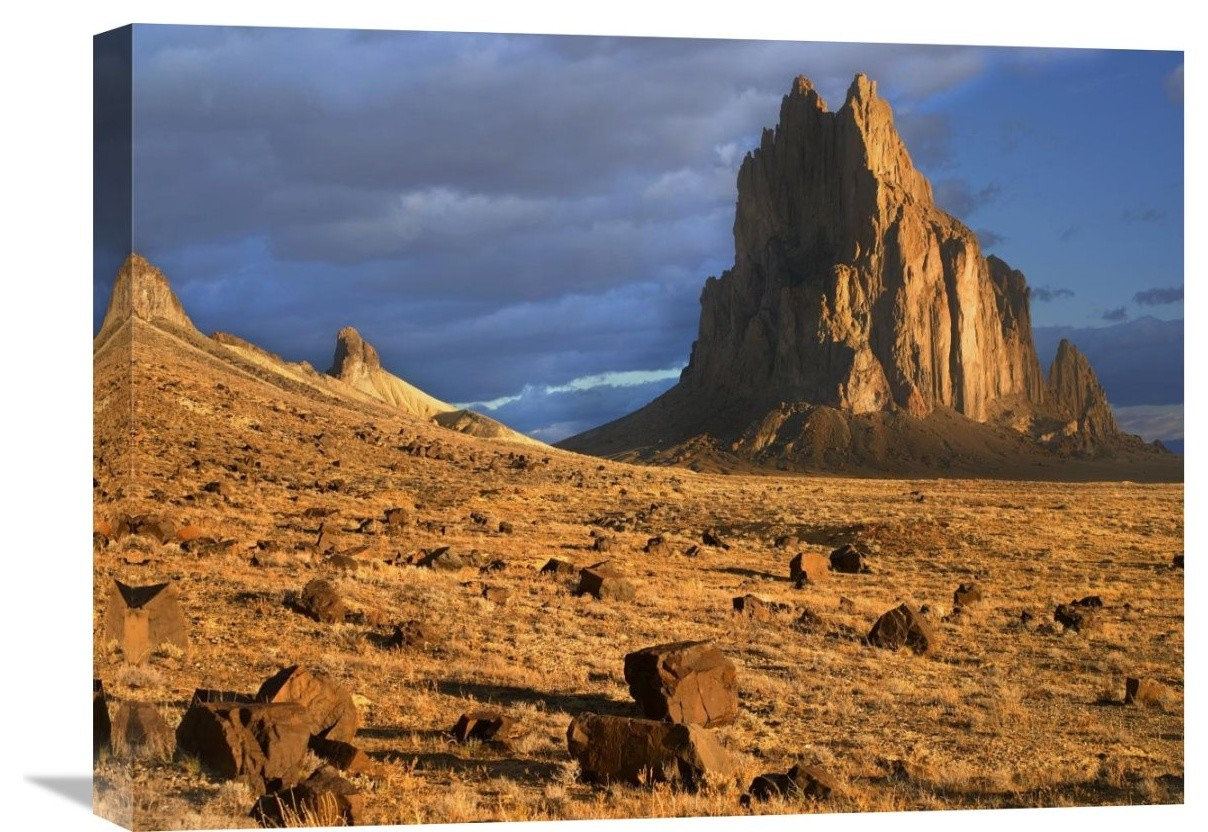 "Shiprock, The Basalt Core Of An Extinct Volcano, New Mexico" Artwork ...