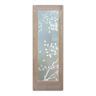 Interior Doors - Cherry Tree Frosted Glass Design - 28" x 80 ...