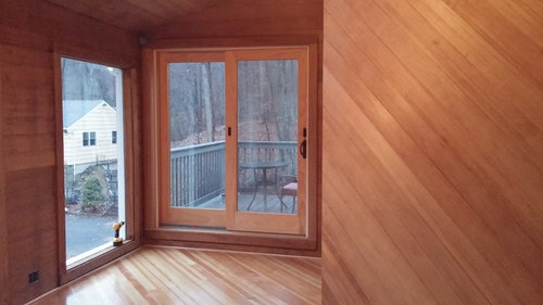 I need help deciding the right finish for an interior 'cedar' room ...