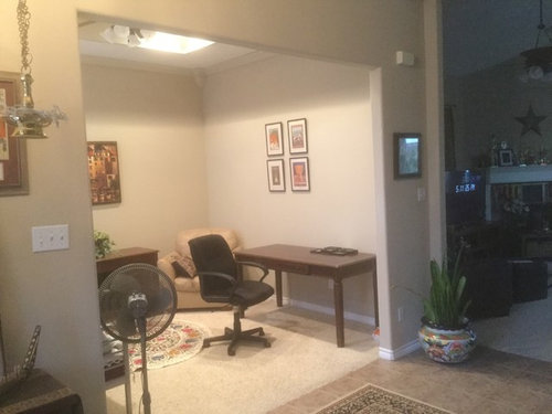 I need help creating privacy for the home office.
