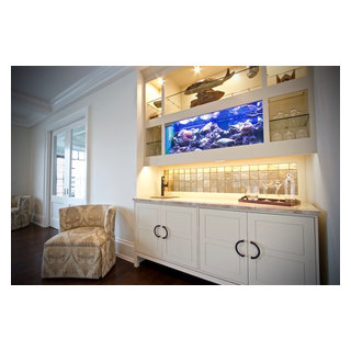 Navesink River Home - Contemporary - Home Bar - New York - by Ginny ...