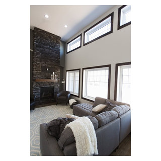 Custom RTM Living Room - Living Room - Calgary - by Jade Homes Inc ...