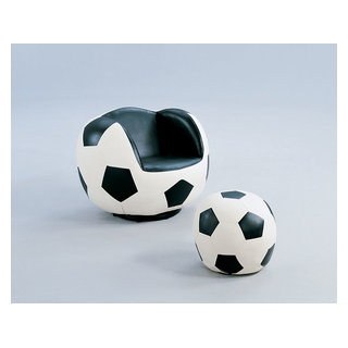 All Star Youth Soccer Swivel Chair and Ottoman - Modern - New York - by ...