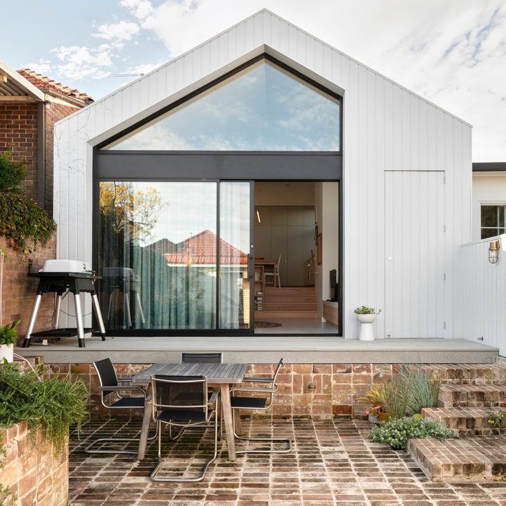 75 Beautiful Exterior with a Gable Roof Ideas & Designs - March 2024 ...