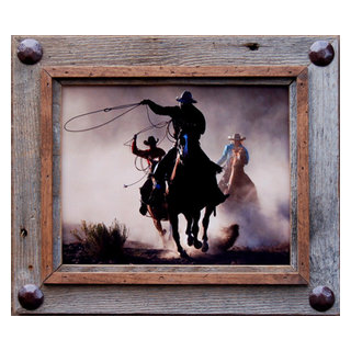 Rustic Frames Hobble Creek Series Frame With Tacks, 18"x24" - Rustic ...