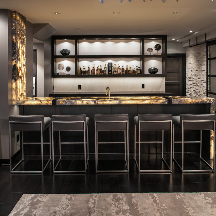 75 Black Home Bar Ideas You'll Love - May, 2026 | Houzz