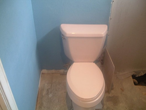 Moving Toilet on Slab
