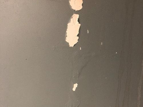 repair water damage from paint