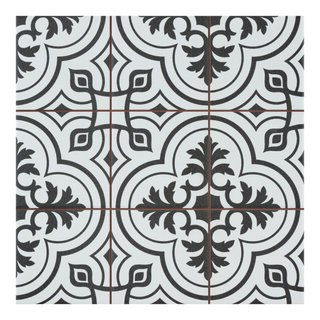 Harmonia Vintage Ceramic Floor and Wall Tile, Sample - Mediterranean ...