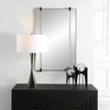 Uttermost Ladonna Rods Mirror, Matte Black, 9937 - Contemporary - Wall Mirrors - by Uttermost ...