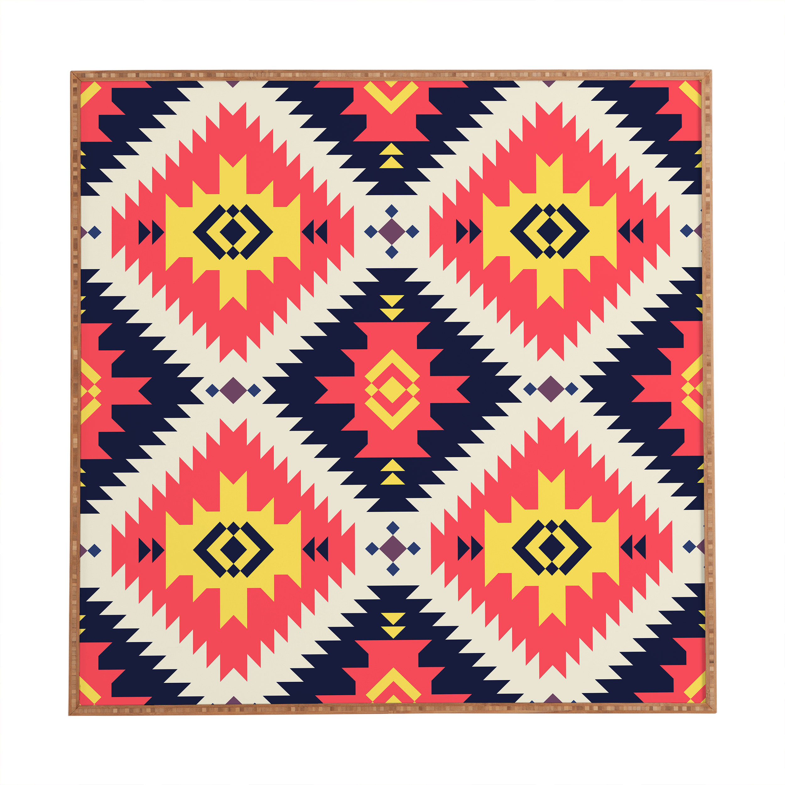 Fimbis Navna Framed Wall Art, Large, Large - Southwestern - Prints And ...